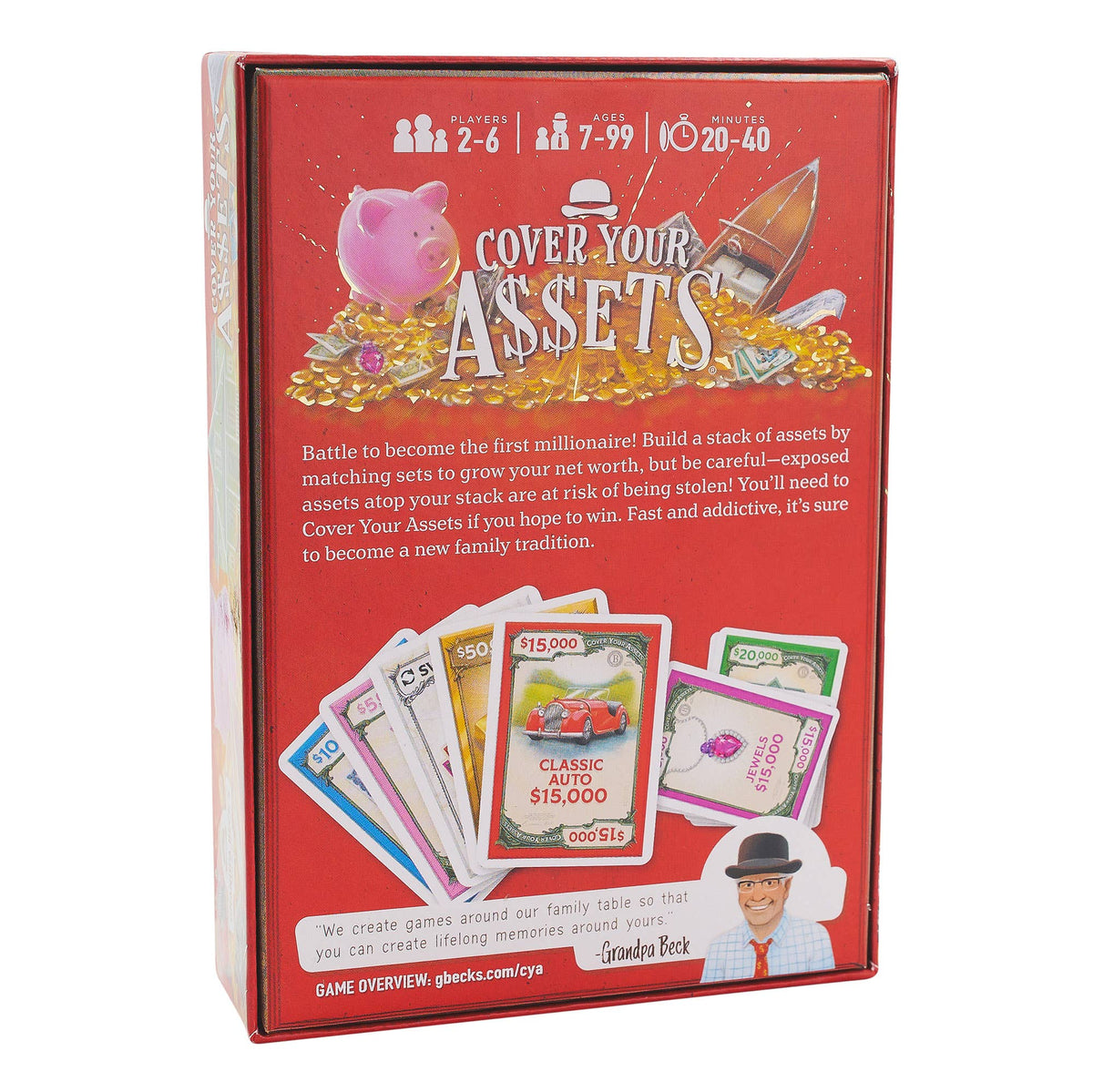 Cover Your Assets® Card Game by Grandpa Beck's Games – Maggie Mae's ...