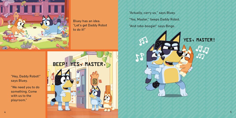 Bluey: Daddy Robot – Maggie Mae's Bookshop