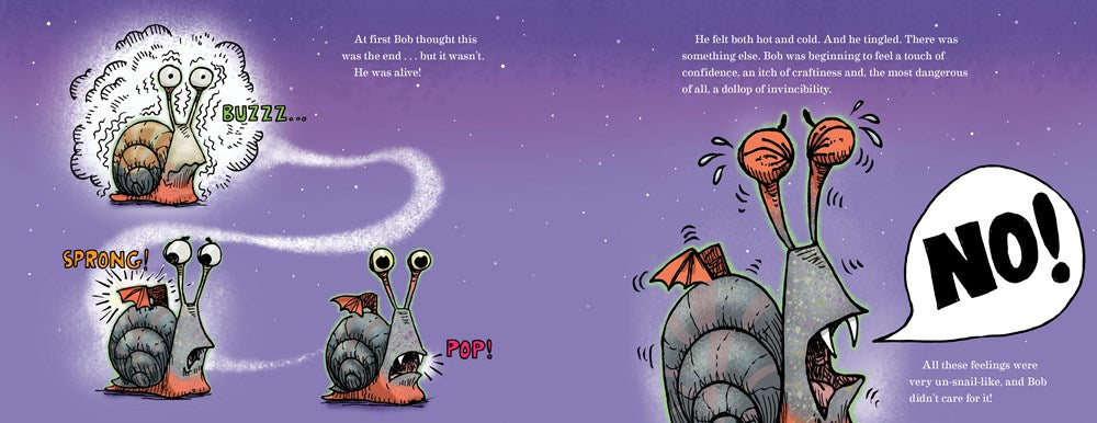 Bob the Vampire Snail by Zuill – Maggie Mae's Bookshop
