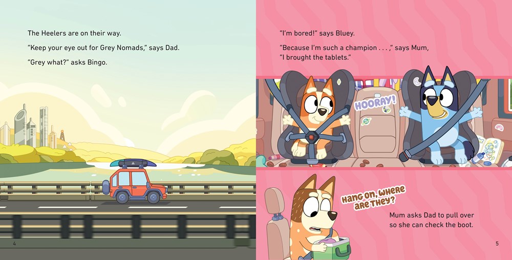 Bluey: Road Trip – Maggie Mae's Bookshop