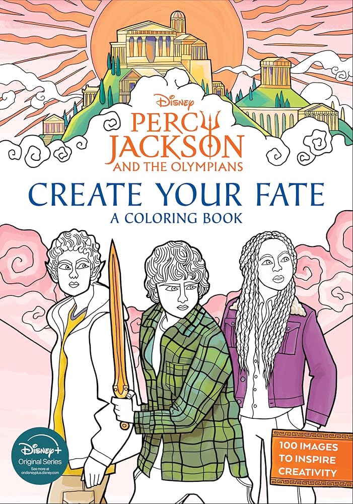 Percy Jackson and the Olympians: Create Your Fate: A Coloring Book ...