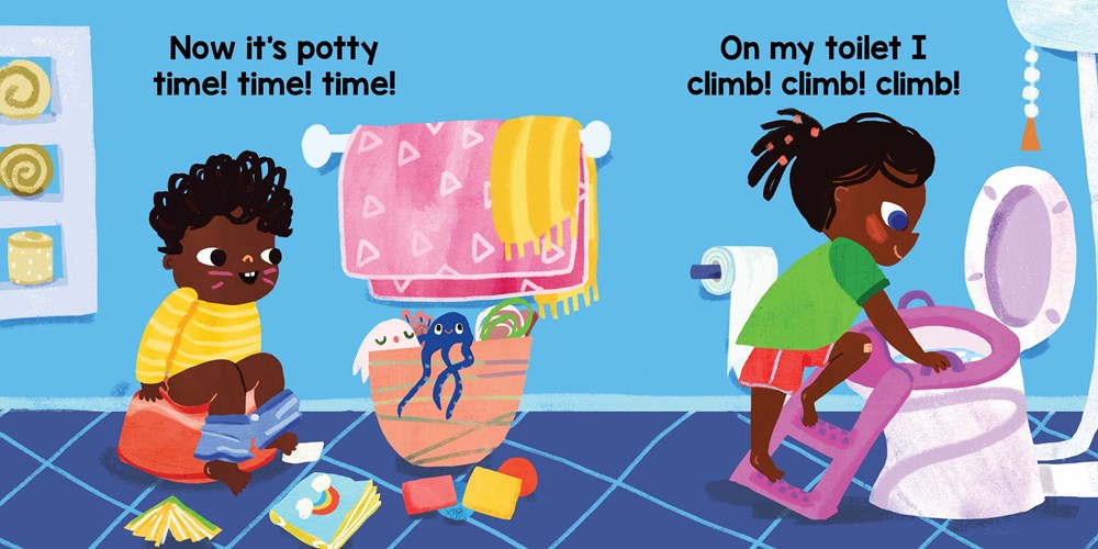 Flush! Flush! Flush! (A Baby Steps Potty Training Board Book for Toddl ...