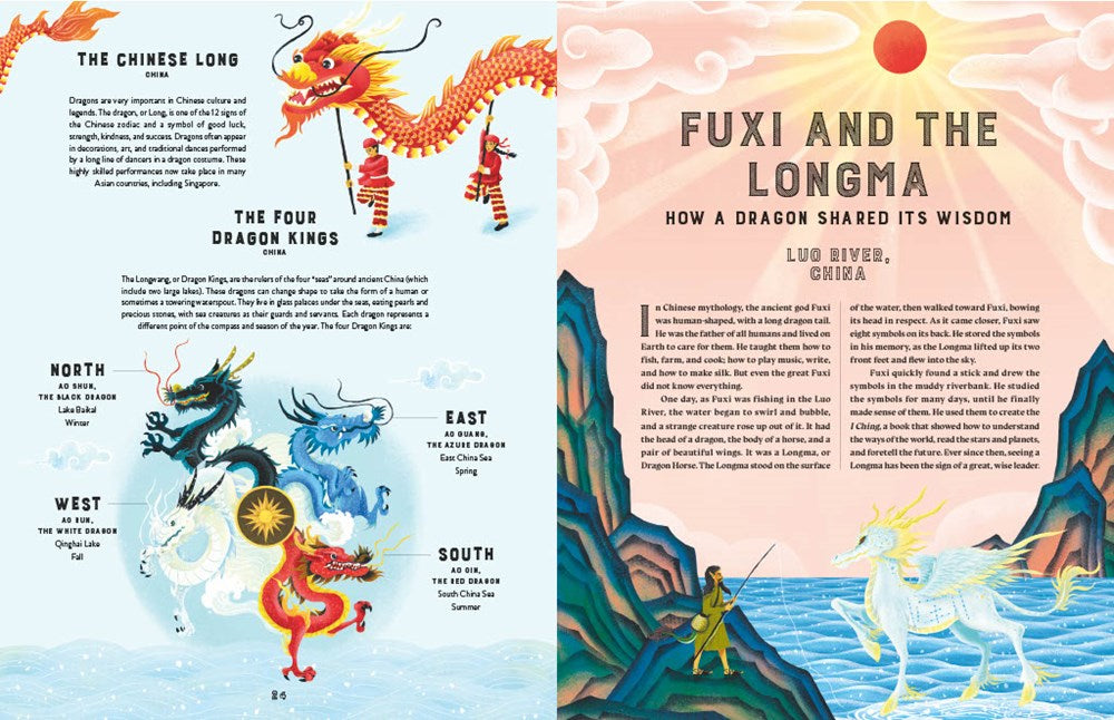 The Dragon Atlas: Legendary Dragons of the World by Claybourne and Phu ...