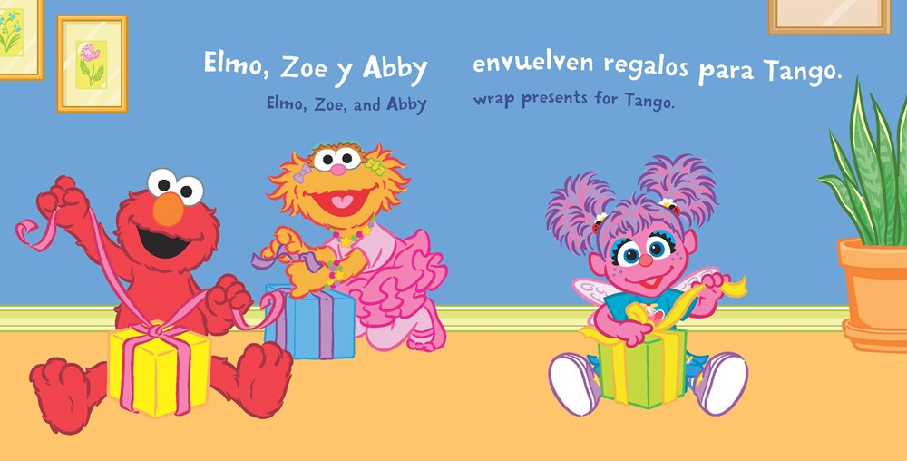 Indestructibles: Sesame Street: Bilingual English/Spanish Elmo dice ...