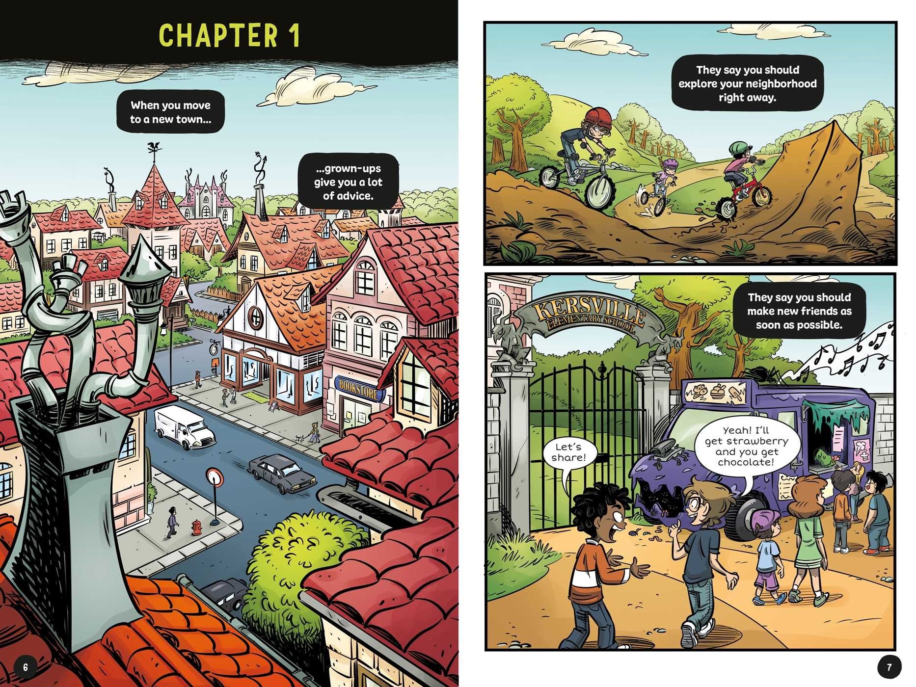 The Haunted House Next Door The Graphic Novel (Desmond Cole Ghost Patr ...